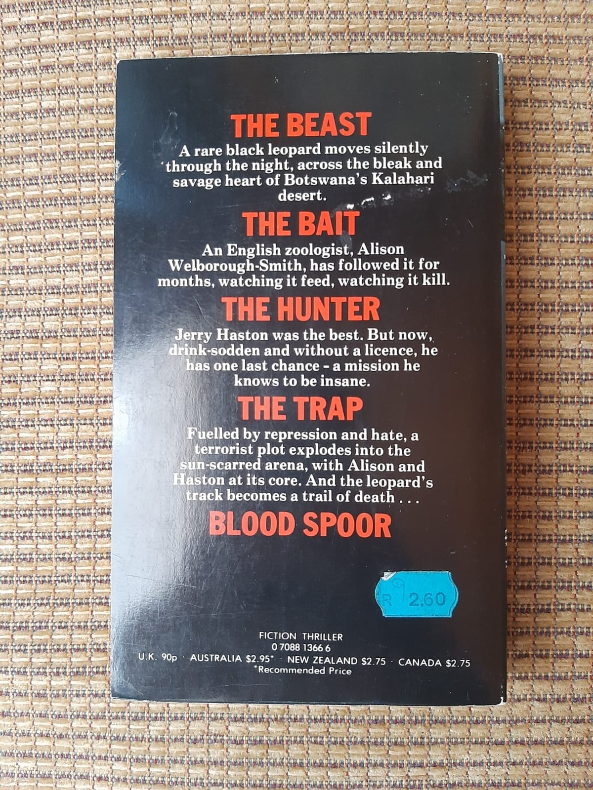 Blood Spoor - James McVean