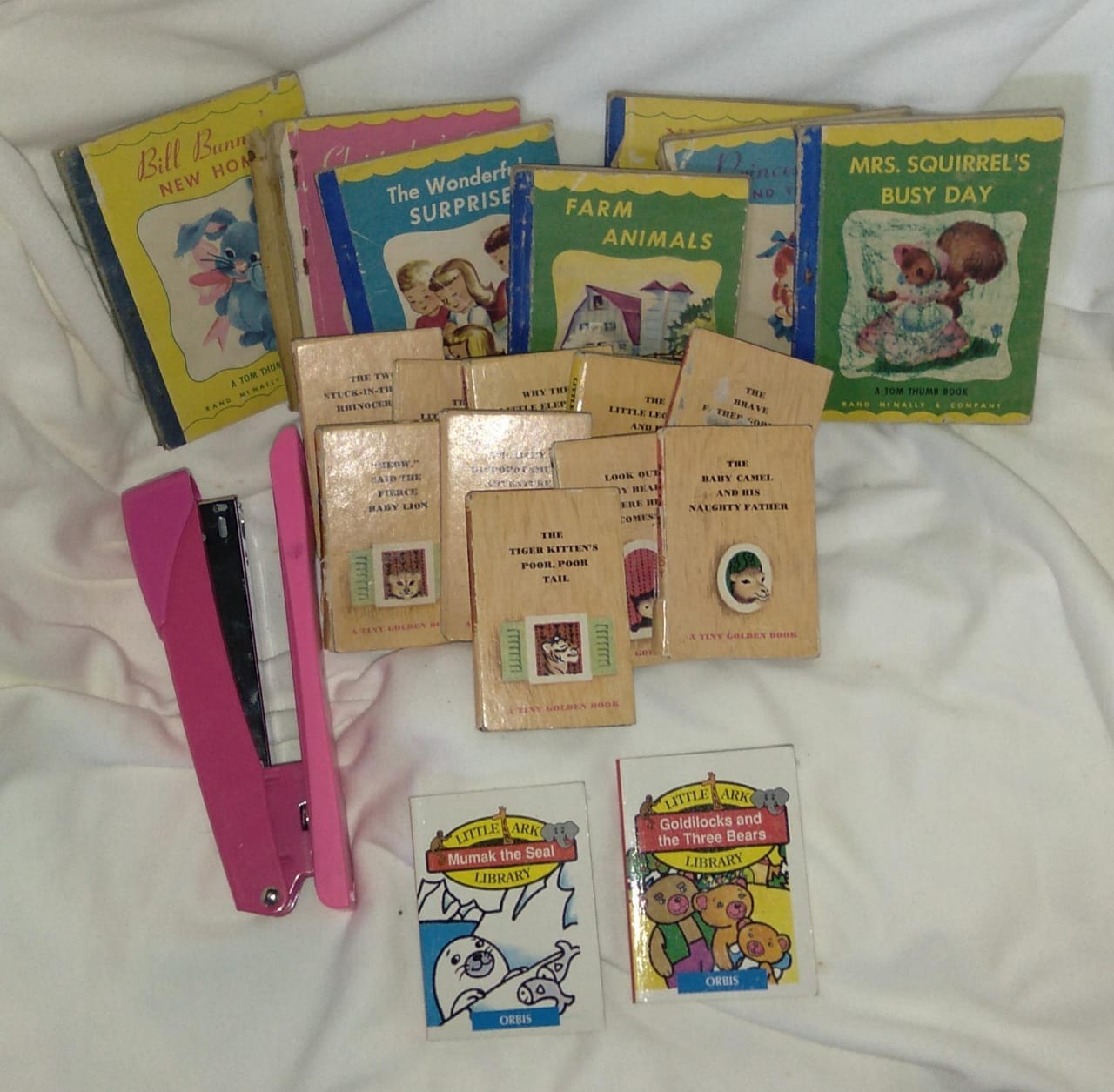 Vintage Collection Of Tiny Books For Children
