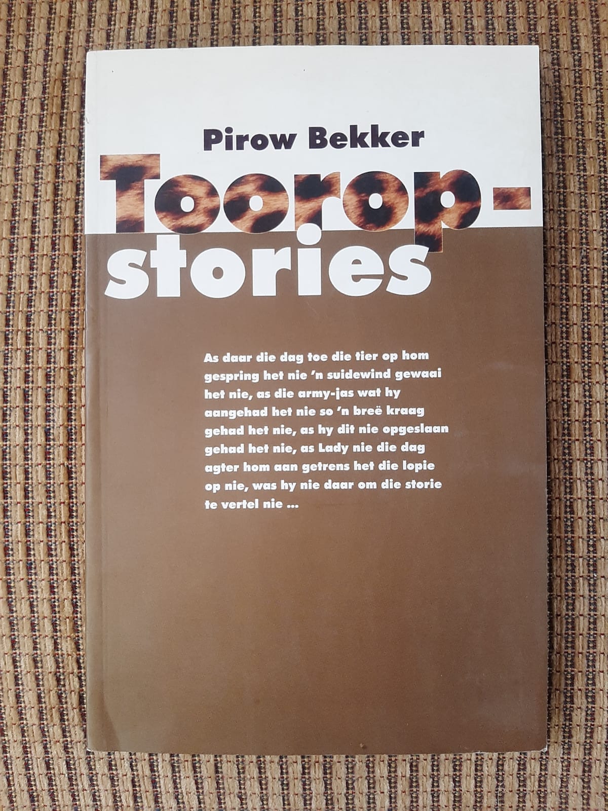 Toorop-Stories - Pirow Bekker