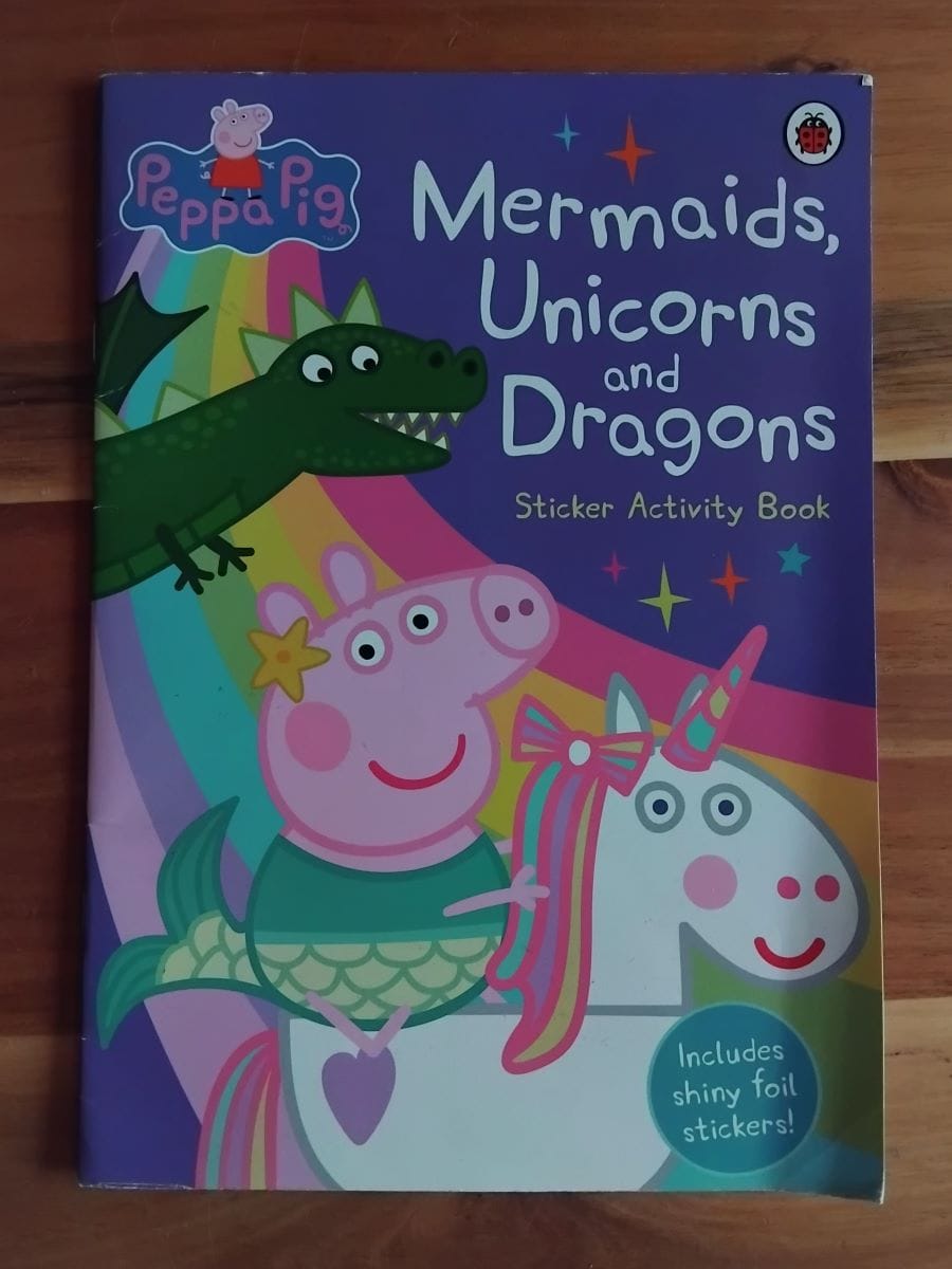 Peppa Pig Sticker Activity Book - Mermaids, Unicorns & Dragons