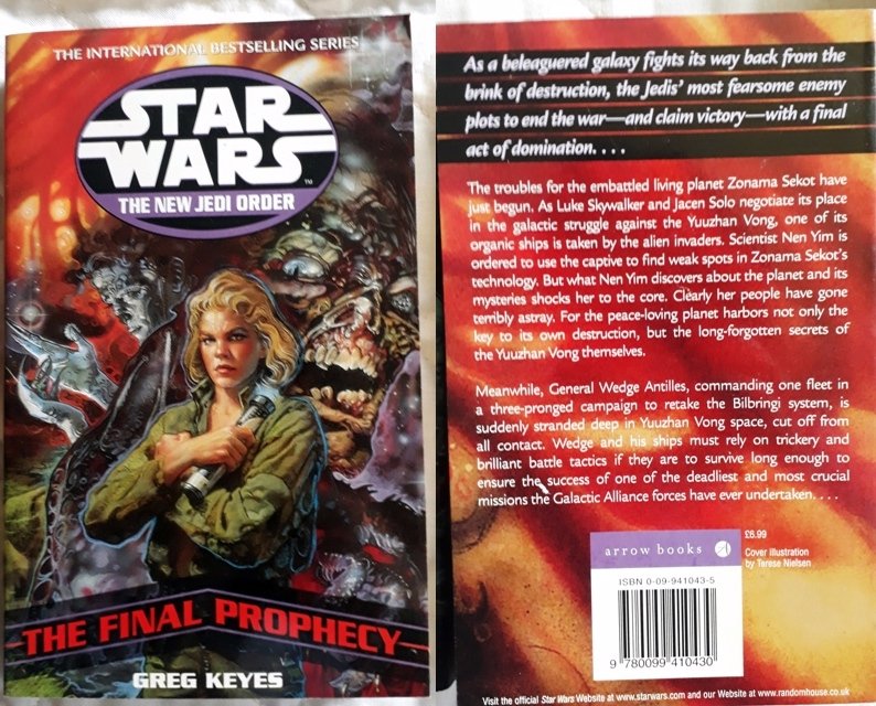 NJO#18: The Final Prophecy - Greg Keyes (Star Wars)