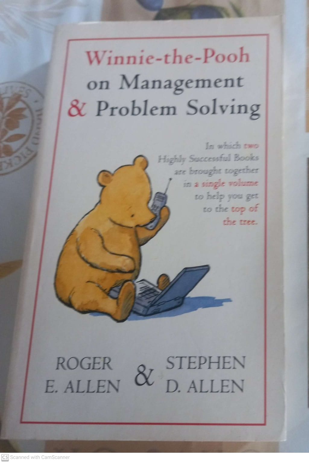 Winnie-The-Pooh On Management And Problem Solving -- Roger E. Allen ...
