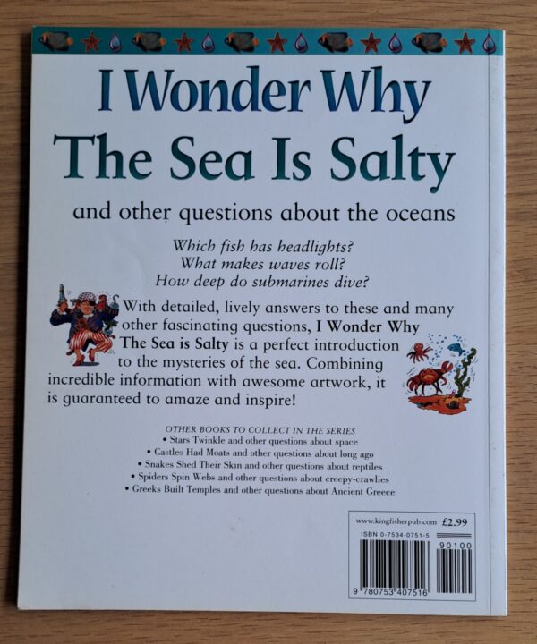 I Wonder Why The Sea Is Salty And Other Questions About The Oceans ...