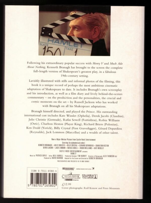 Hamlet: Screenplay -- William Shakespeare, Kenneth Branagh