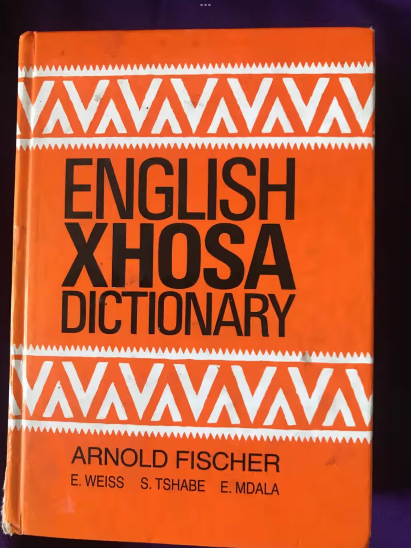 English Xhosa Dictionary - Arnold Fischer